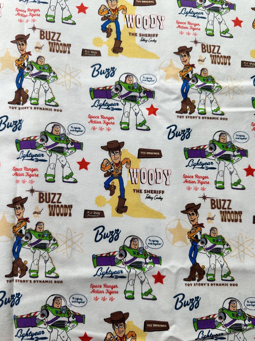 Toy Story Woody Buzz Lightyear Edition Disney Spring Pixar Blue Brown ...