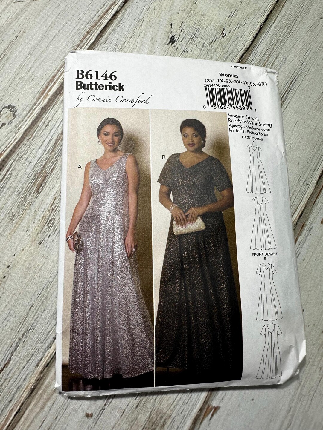 Women’s Plus Formal Gown Fit & Flare Dress, Sizes XXL-6X, 16-44w ...