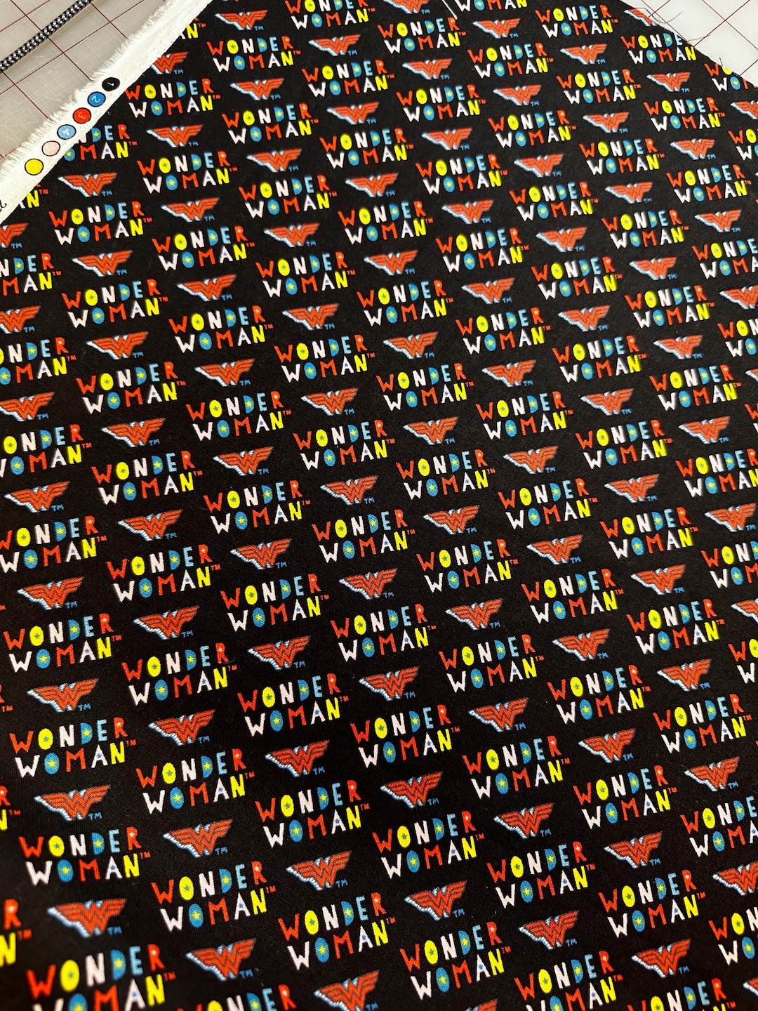 Wonder Woman DC Fomicsfabric. 100 Quilting Cotton. Licensed Character ...