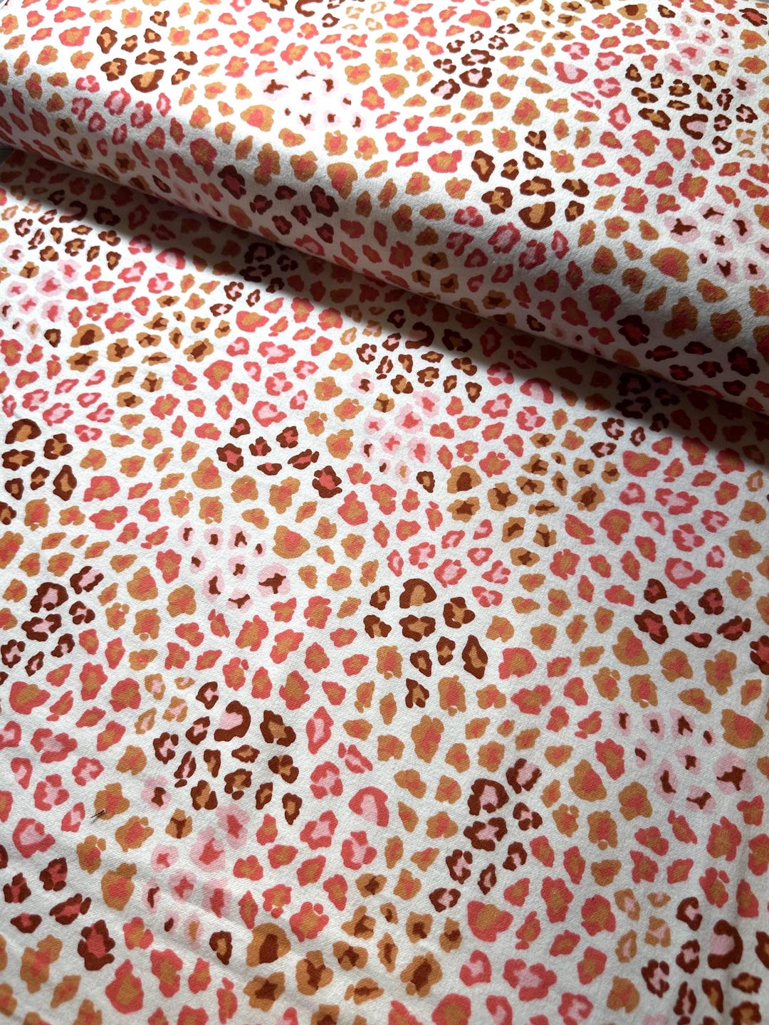 Leopard Animal Print Tonal Super Snuggle Flannel Fabric. Joann 100% ...