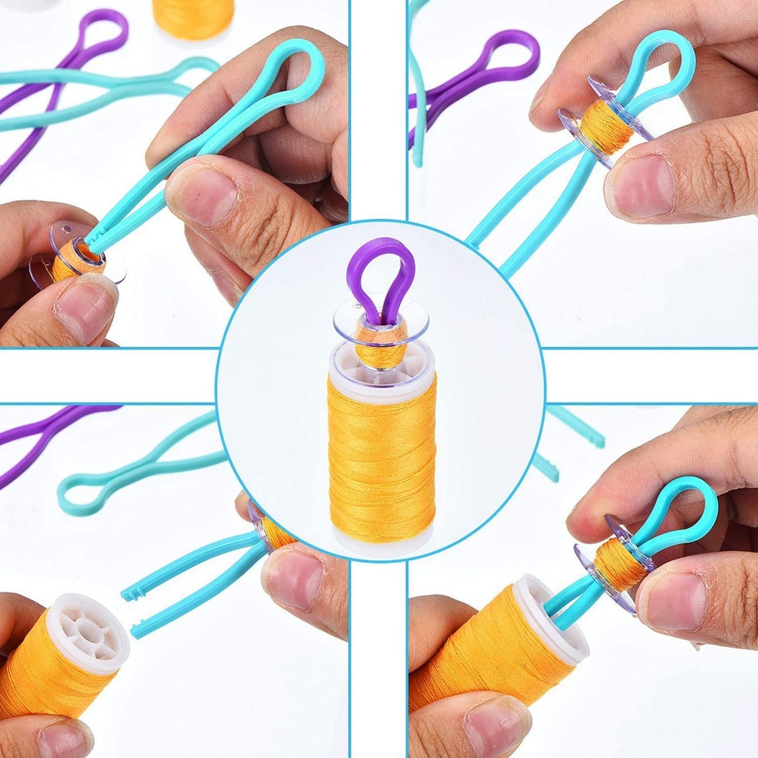 5 Pack of Bobbin Thread Holders. Thread Buddies. Bobbin Clips. Sewing ...
