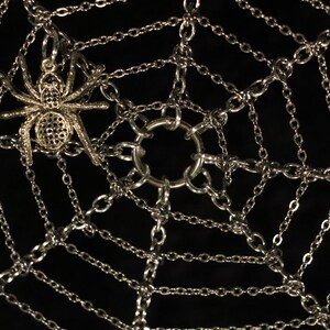 Spider's Web Chainmaille Wall Hanging and Sun Catcher - Etsy