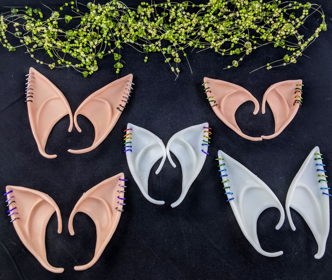Fantasy Cosplay Slip-on Elf Fairy Ears With Earrings - Etsy
