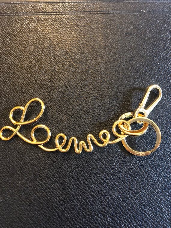 Vintage loewe keychain - Gem