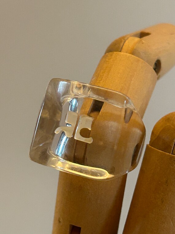 Courreges ring - Gem