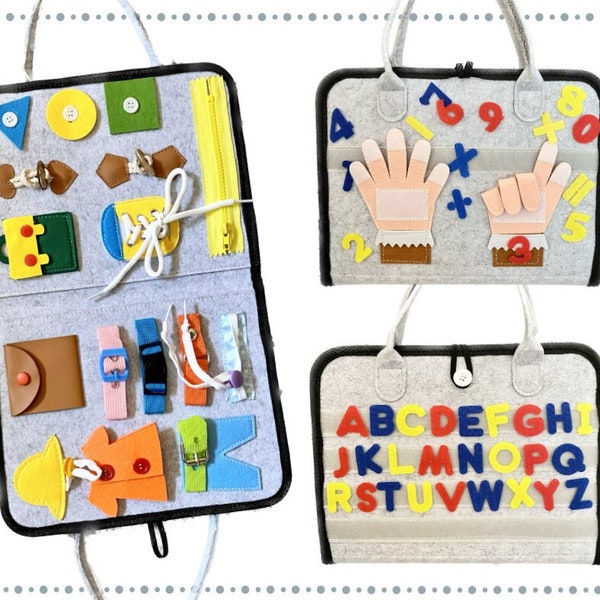 Zipper Quiet Book - Etsy