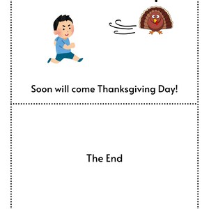 Five Little Turkeys Thanksgiving Poem Emergent Reader Book for ...