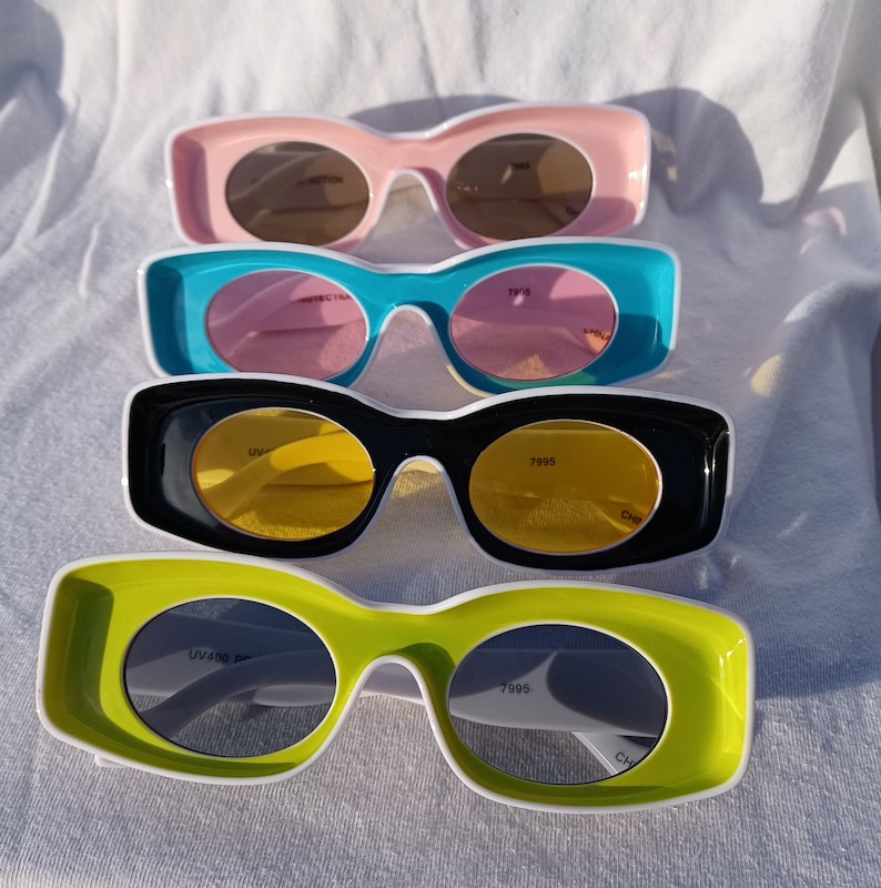 Inverted Frame Concave Sunglasses Women Fashion - Etsy