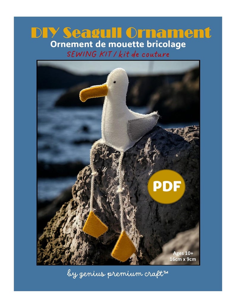 SEAGULL Sewing Pattern - Mini - Etsy