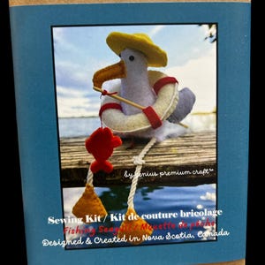 SEAGULL Fishing Sewing Pattern - Etsy