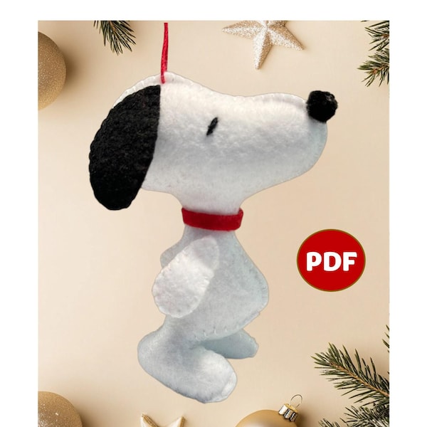 Snoopy Felt Pattern - Etsy