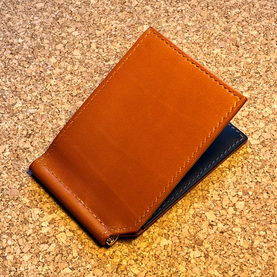 Money Clip Wallet #2 - Duo Colors. - Etsy