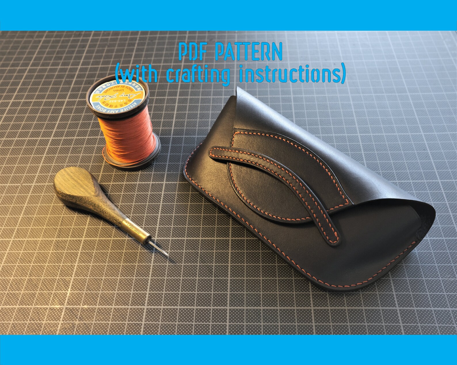 Leather Sunglasses Case Pattern / DIY Sunglasses Case From | Etsy