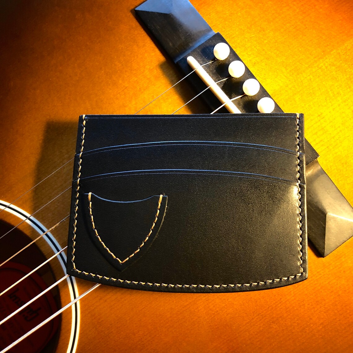 Guitar Pick Card Wallet - Etsy