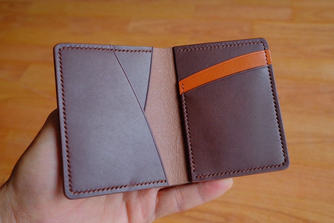 Compact Pocket Organiser / Wallet. (handsewn) - Etsy