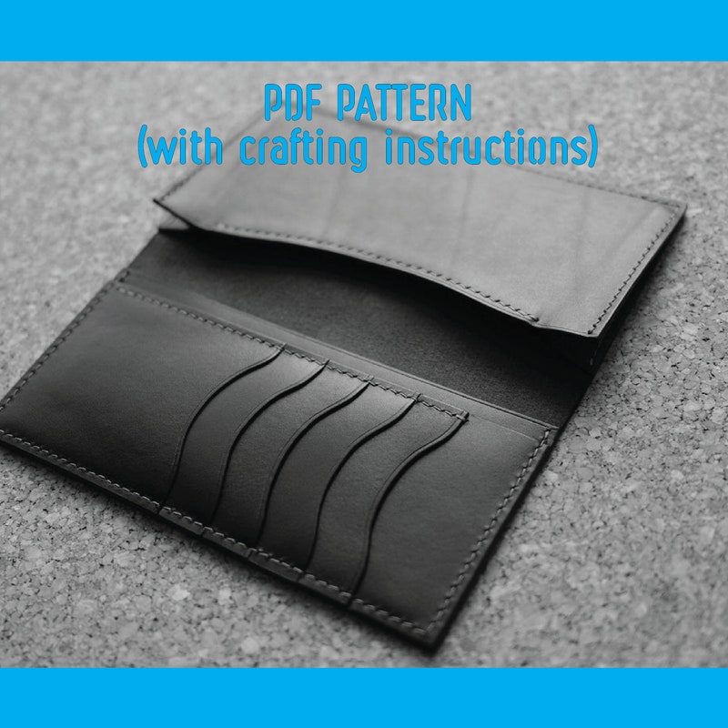 Biker Wallet Pattern - Etsy