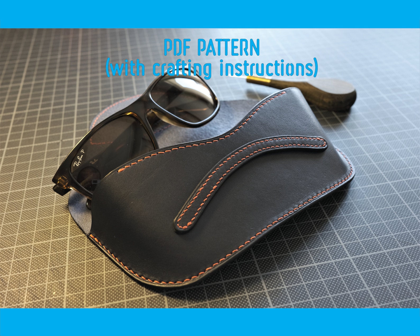 Leather Sunglasses Case Pattern / DIY Sunglasses Case From - Etsy