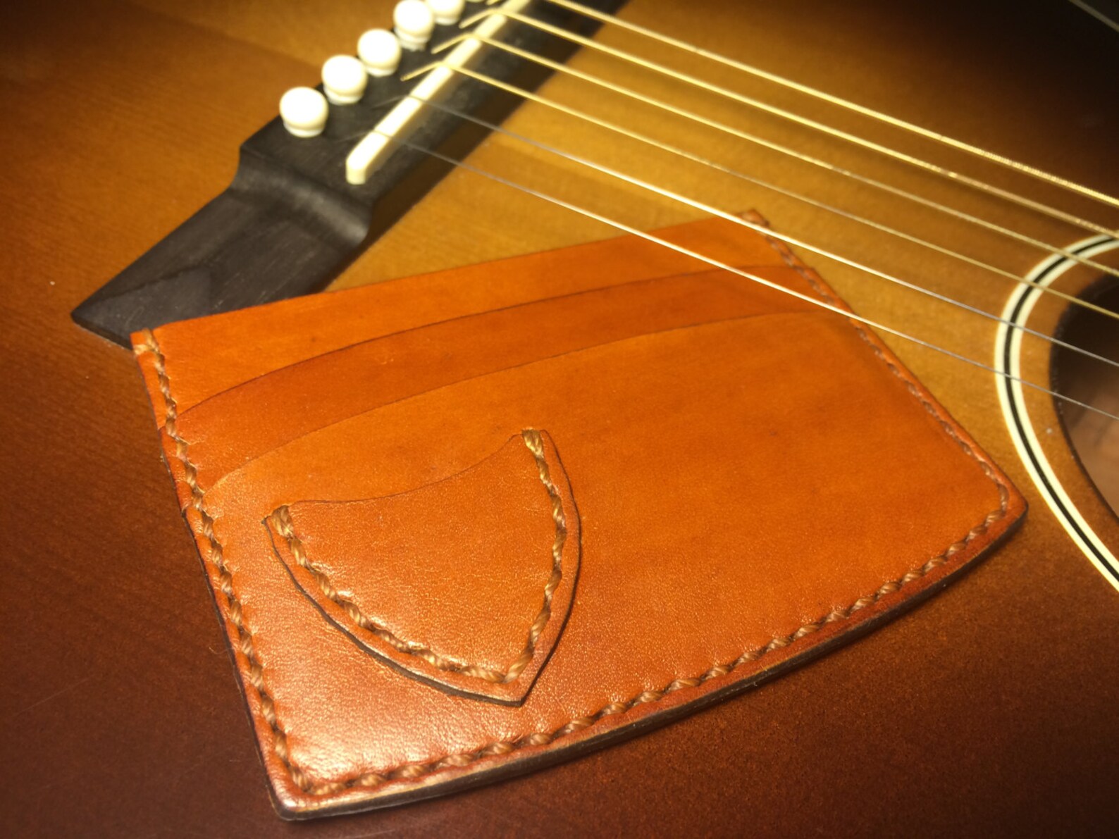 Guitar Pick Card Wallet - Etsy