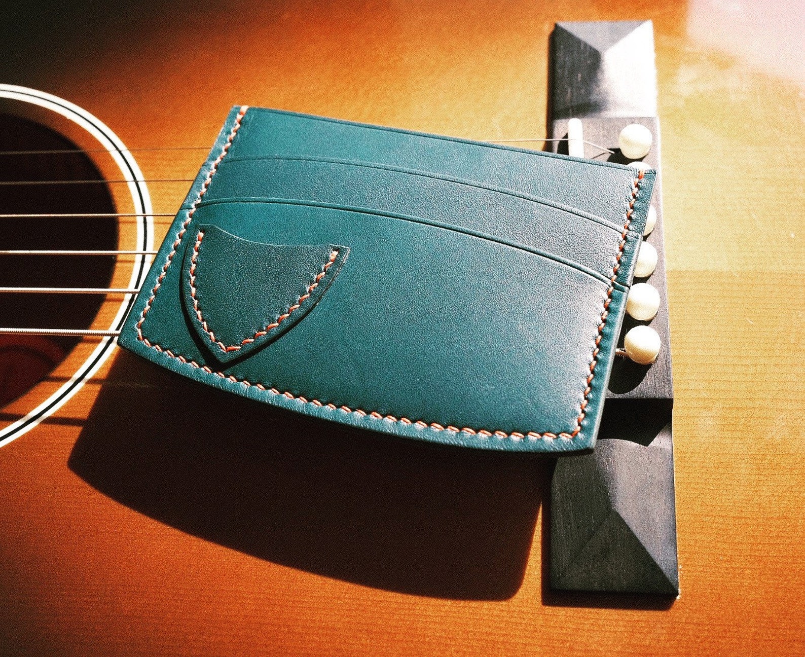 Guitar Pick Card Wallet - Etsy