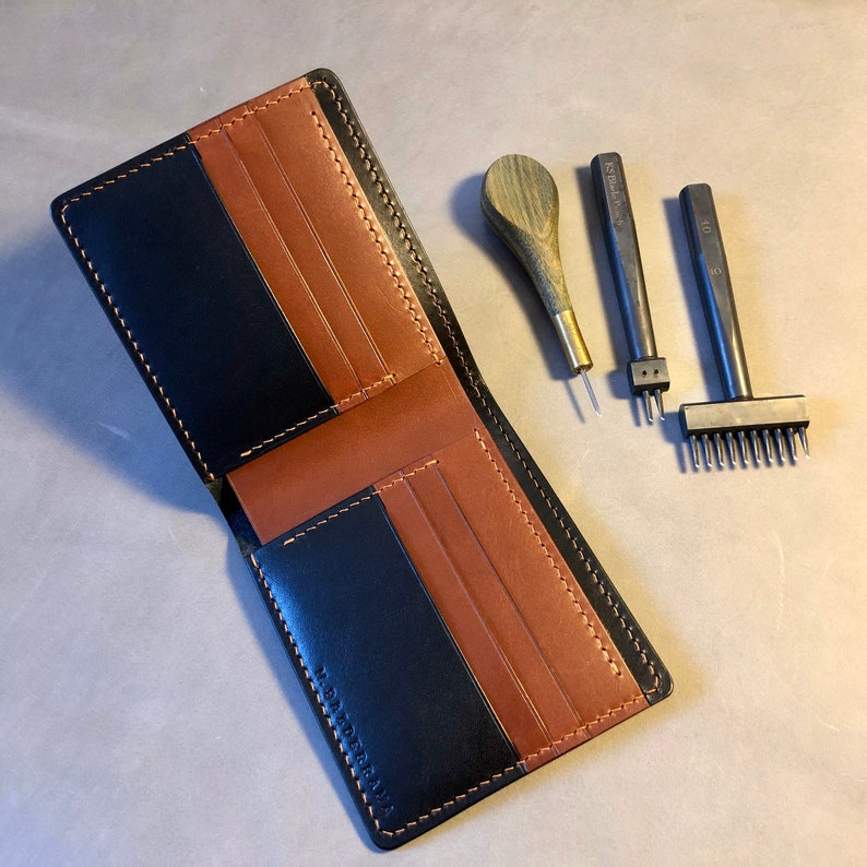 Mens Bifold Wallet Pattern Digital Template File Not The Etsy