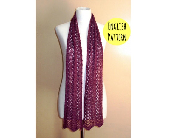 Feather And Fan Scarf Knitting Pattern Ravelry: Feather And Fan Short
