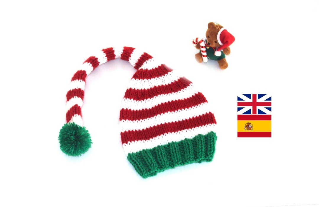 ELF HAT Knitting Pattern - CHRISTMAS Baby Hat Pattern - Babies ...