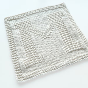 ALPHABET Collection - 26 Knitting Patterns for Letters - Beginner Knit ...