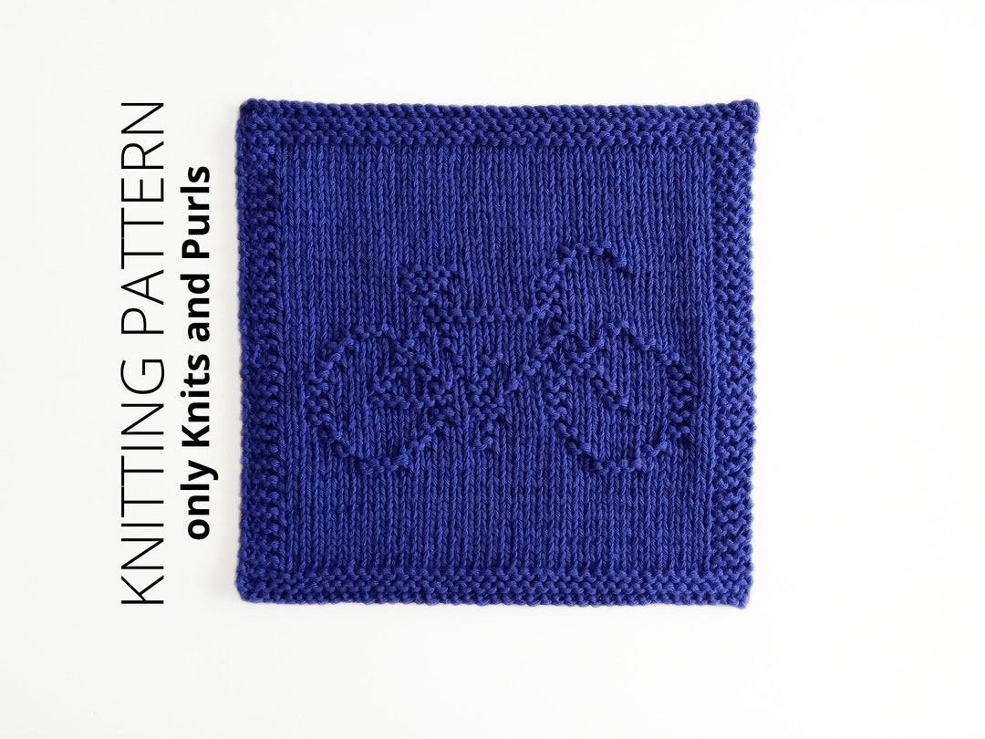 BICYCLE Knitting PATTERN, Bicycle Dishcloth, Bicycle Pattern, Easy ...
