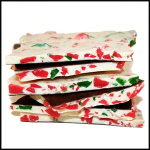 Peppermint Bark Candy Kit- Peppermint Bark Chocolate, Christmas Candy ...