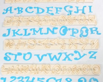 Fondant Alphabet Cutters | Etsy