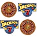 Large Blackjack Cardboard Cut Outs/casino Night Party Decorations ...