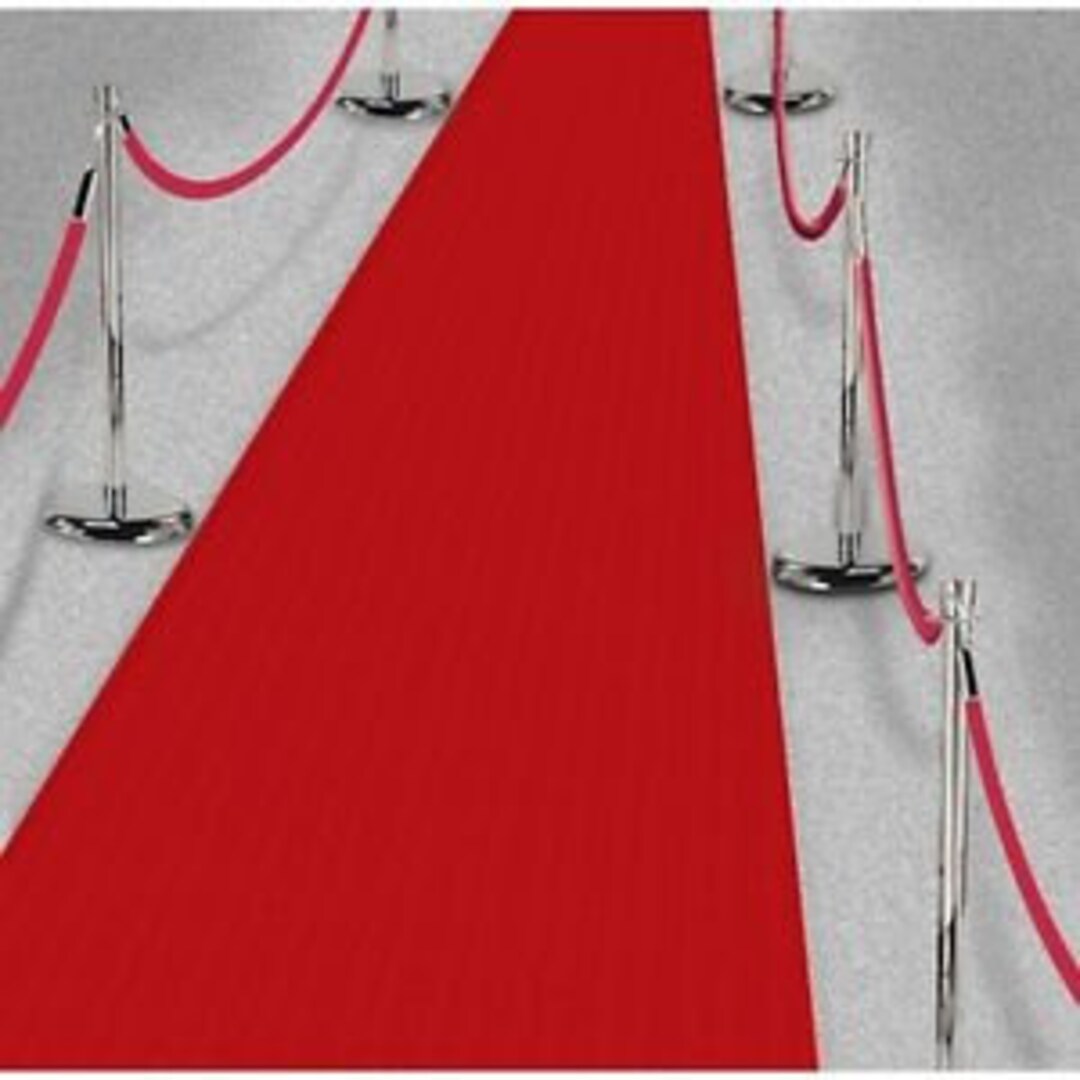 Red Aisle Runner/ Hollywood Party/oscar Ceremony Party/red Floor Runner ...