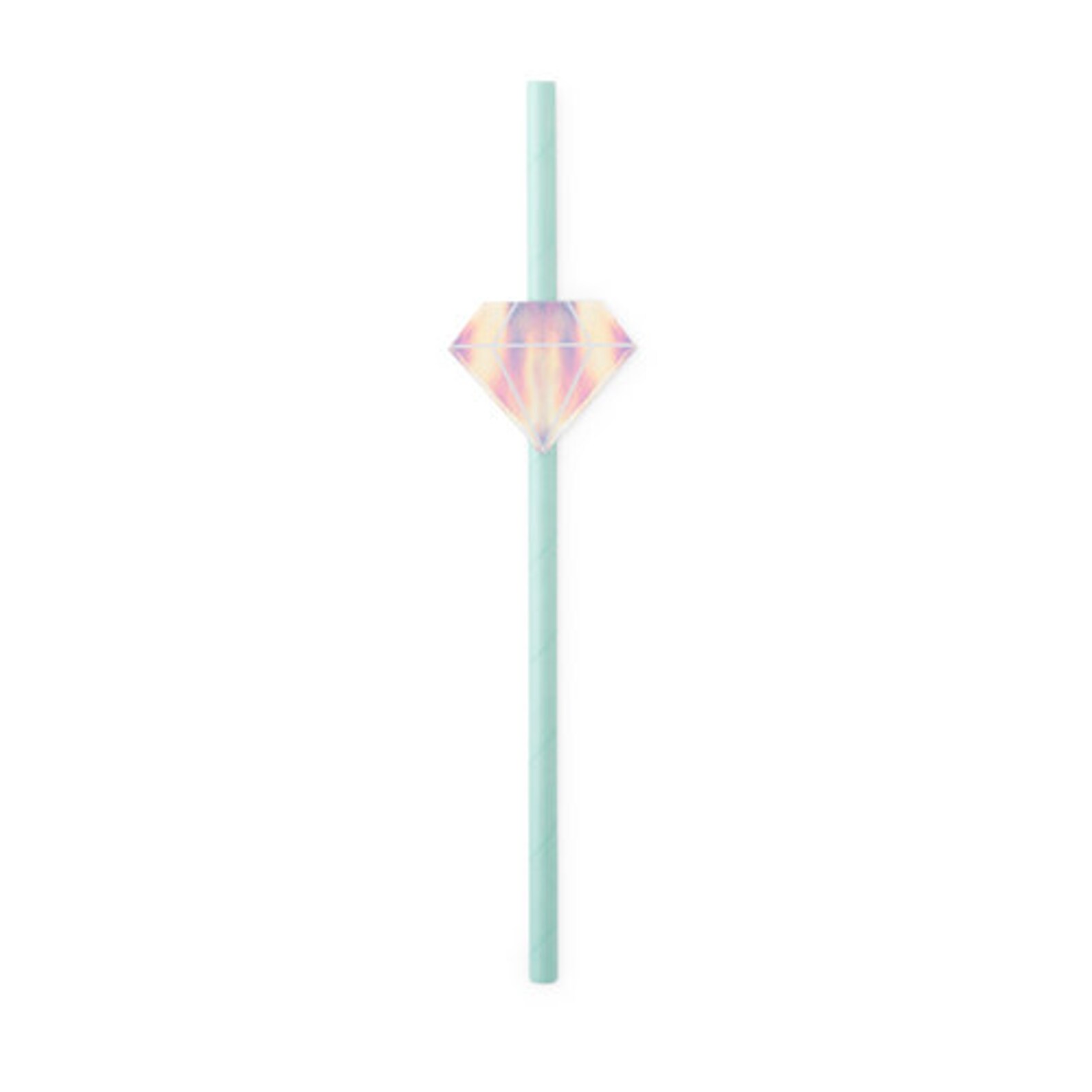 Shimmer Diamond Straws/ Diamond Drink Stirrers / Diamond Drink - Etsy