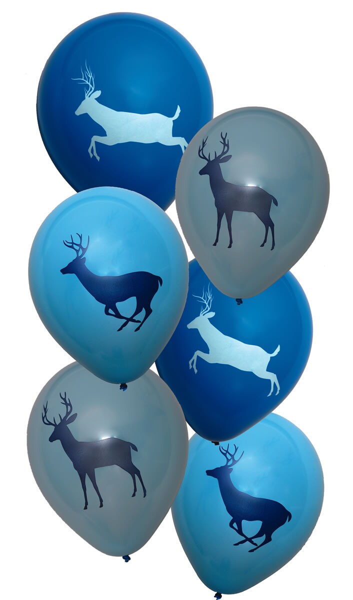 Blue It's a Buck Balloons /blue Deer Hunting Balloons / - Etsy