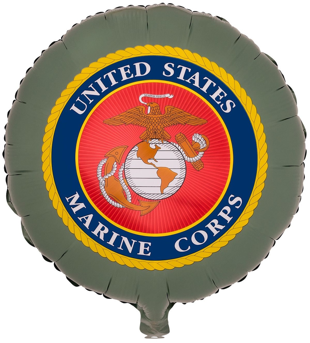 Officially Licensed Product-marine Corps Logo Mylar Balloon/marine Core ...