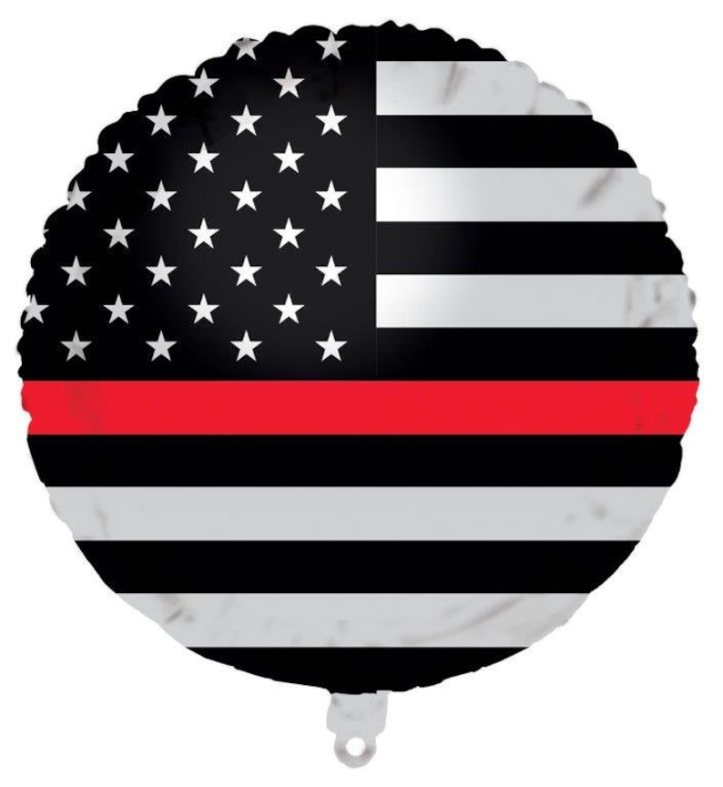 Firefighter Party Balloon Firefighter Balloon Firefighter - Etsy