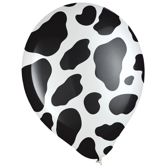Cow Print Latex Balloons/cow Print Latex Party Balloons/farm - Etsy