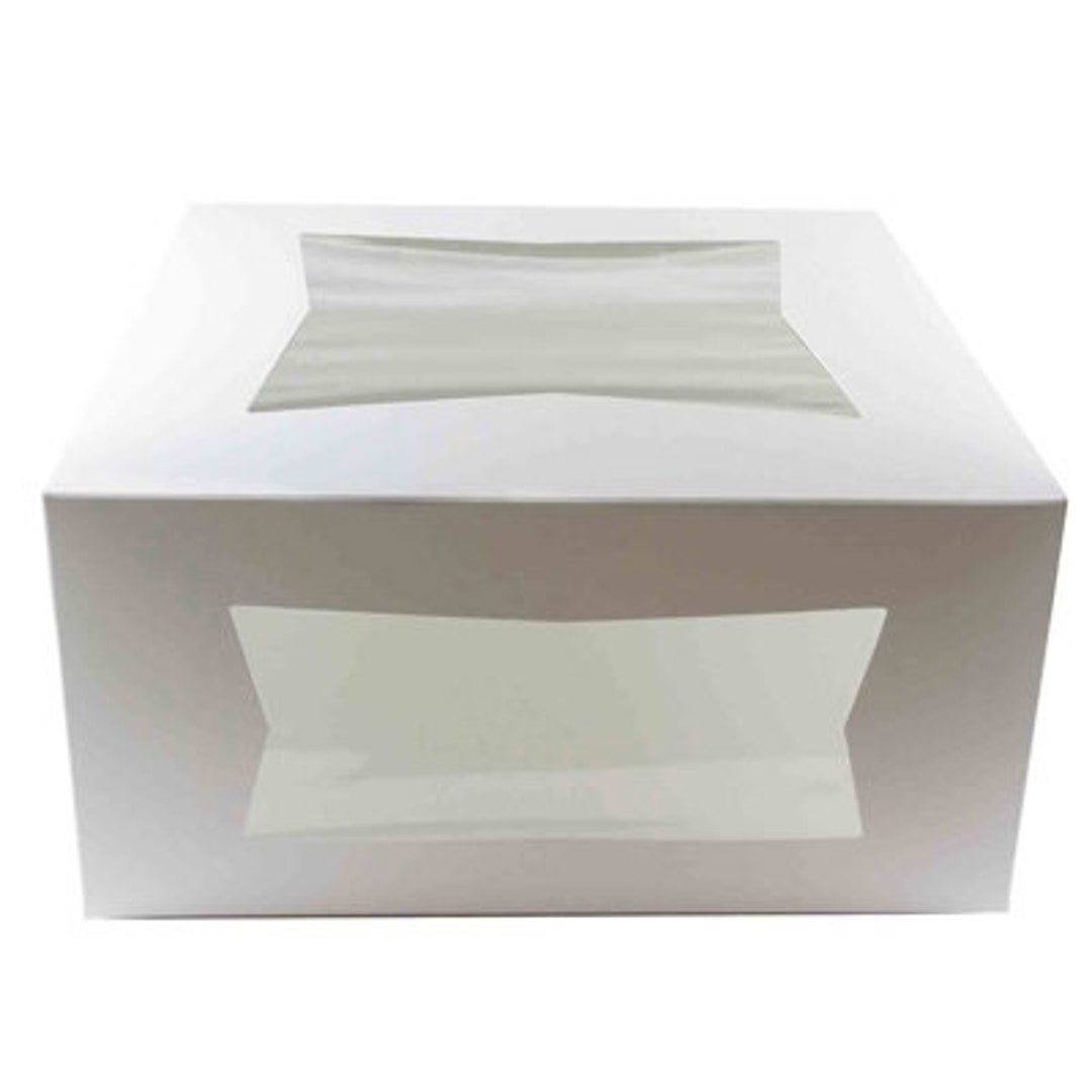 10 Inch Cake Box With Window Bundle/bulk Window Cake Boxes 10 Inch Size ...