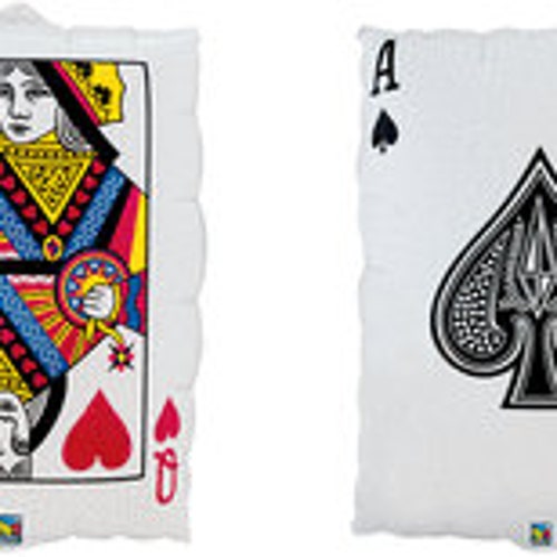 30'' Queen of Hearts/ace of Spades Balloon | Etsy