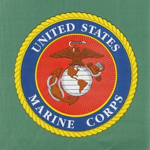 Officially Licensed Product-united States Marine Core Party Supplies ...