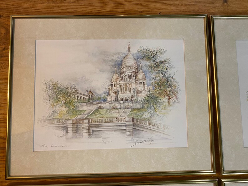 Vintage Paris Prints/vintage Prints of Paris/bernadette Coy Paris ...