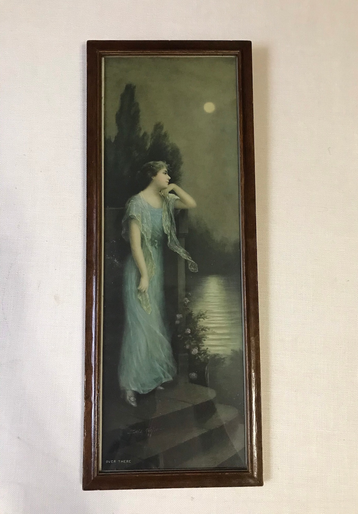 Vintage 1900s Zula Kenyon Print/zula Kenyon over There - Etsy