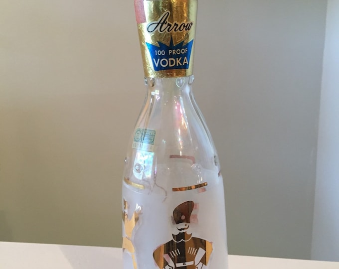 Vintage Arrow Vodka Bottle From Detroit, Mi - Etsy