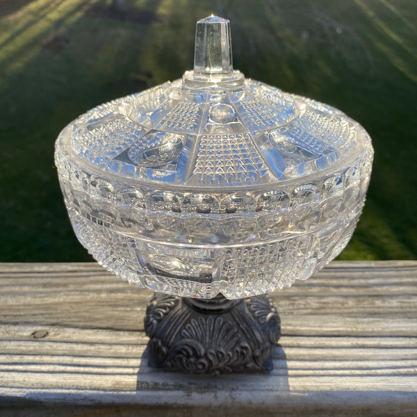 Crystal Candy Dish - Etsy