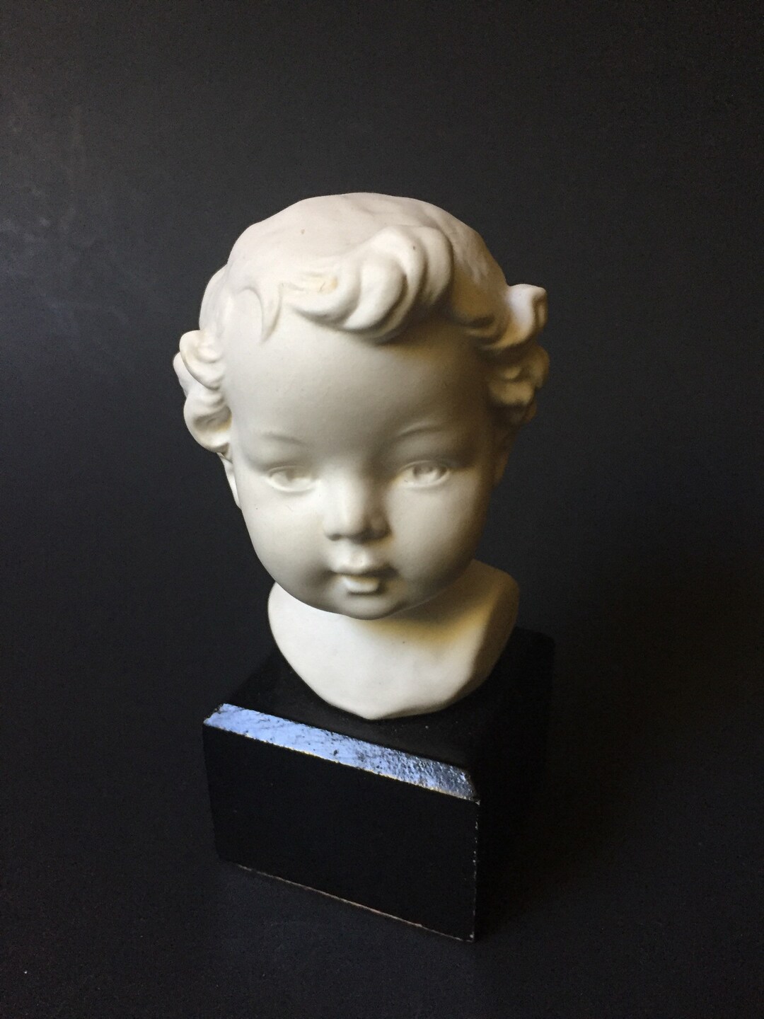 Vintage Goebel Ceramics / Angel Face / Vintage Ceramic Cherub / White ...
