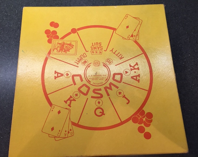 Rare Vintage Cosmo Game by H. E. Kinnee Company of Detroit, Michigan - Etsy