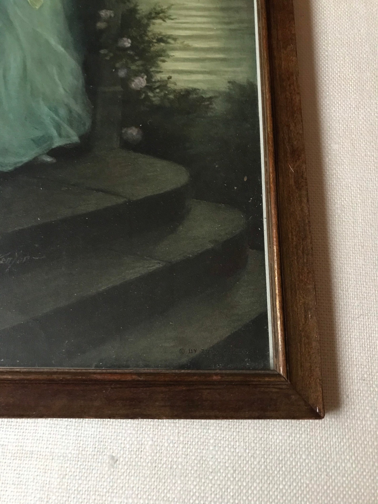 Vintage 1900s Zula Kenyon Print/zula Kenyon over There - Etsy