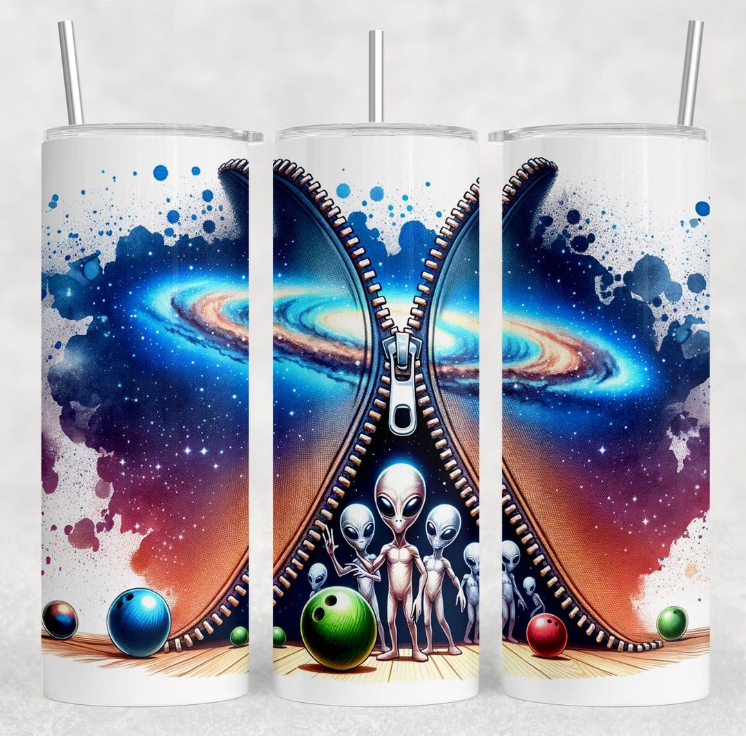 Aliens Tumbler Wrap Sarcastic Tumbler Wrap 20oz Skinny Tumbler ...