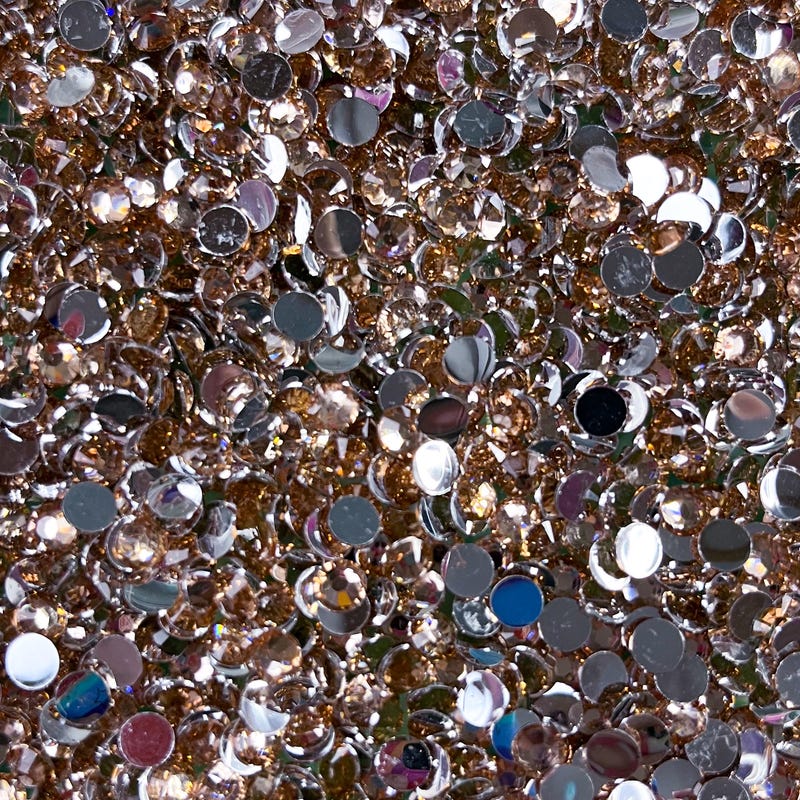 Champagne Rhinestone - Etsy