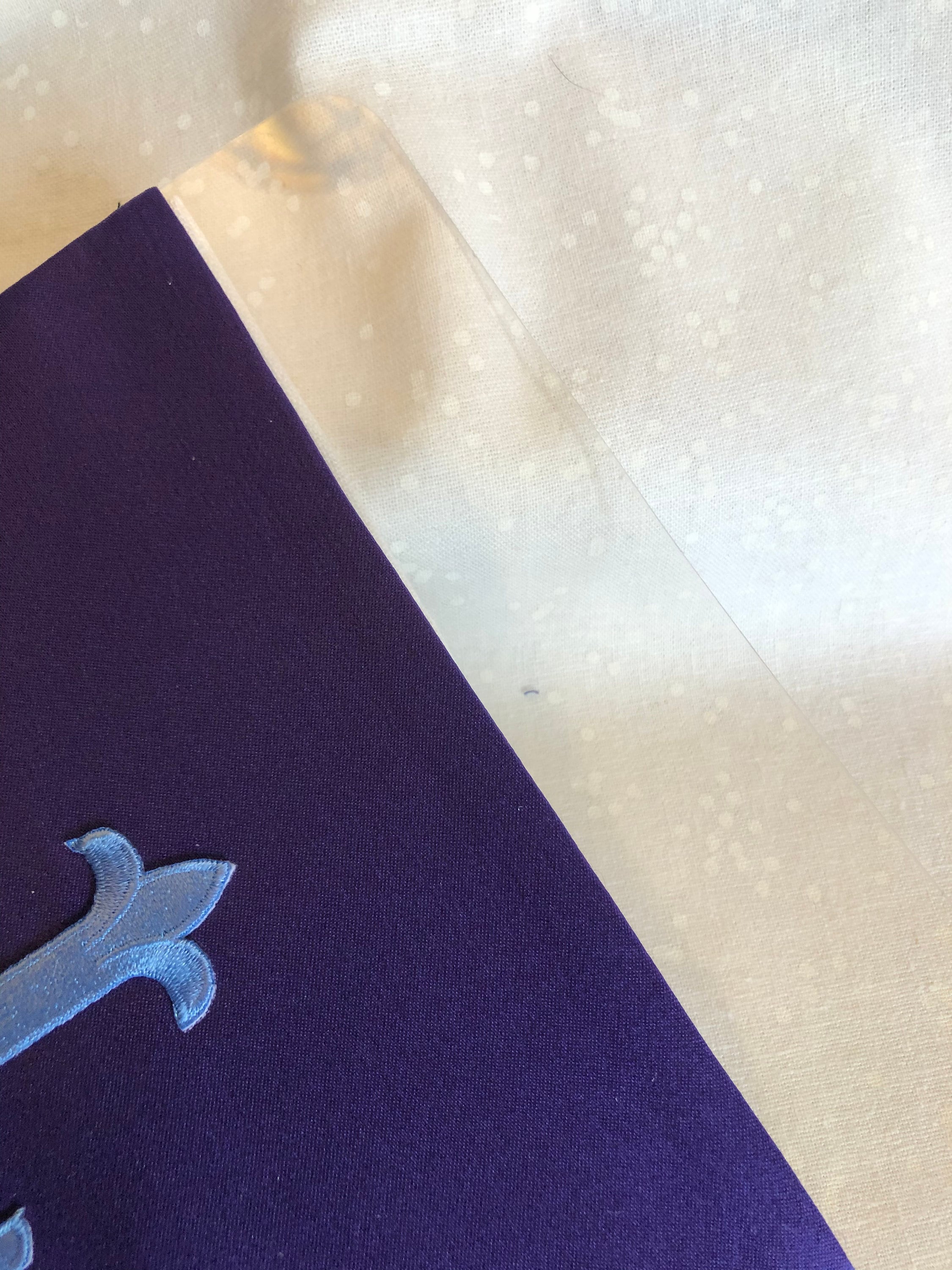 Chalice Pall W/ Plexiglass Insert, Advent/lent, 7" - Etsy